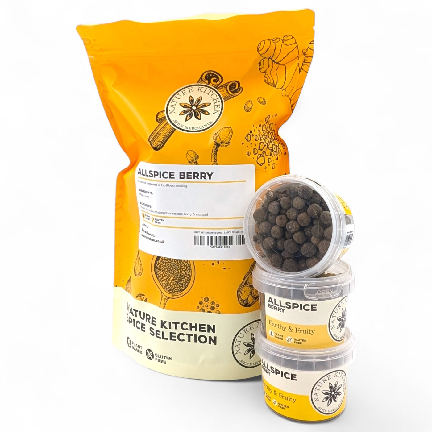 Allspice Berry - Whole Pimento 40g Pot