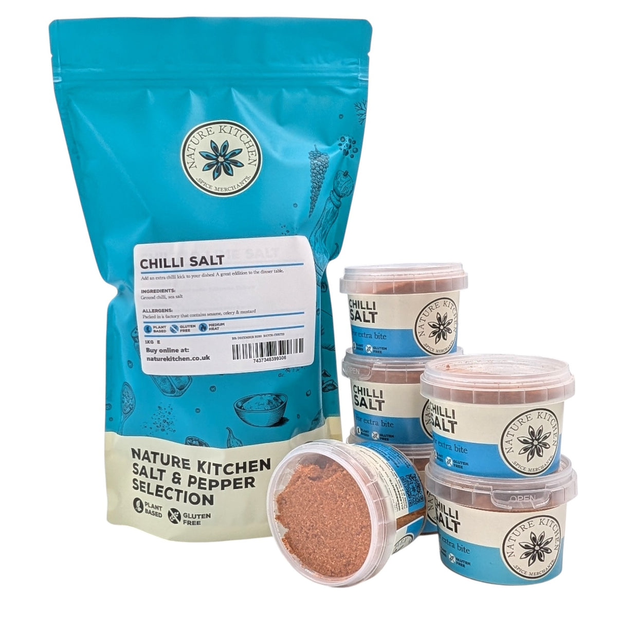 Chilli Salt 1 x 100g Pot Chilli Salt A 50-50 mix