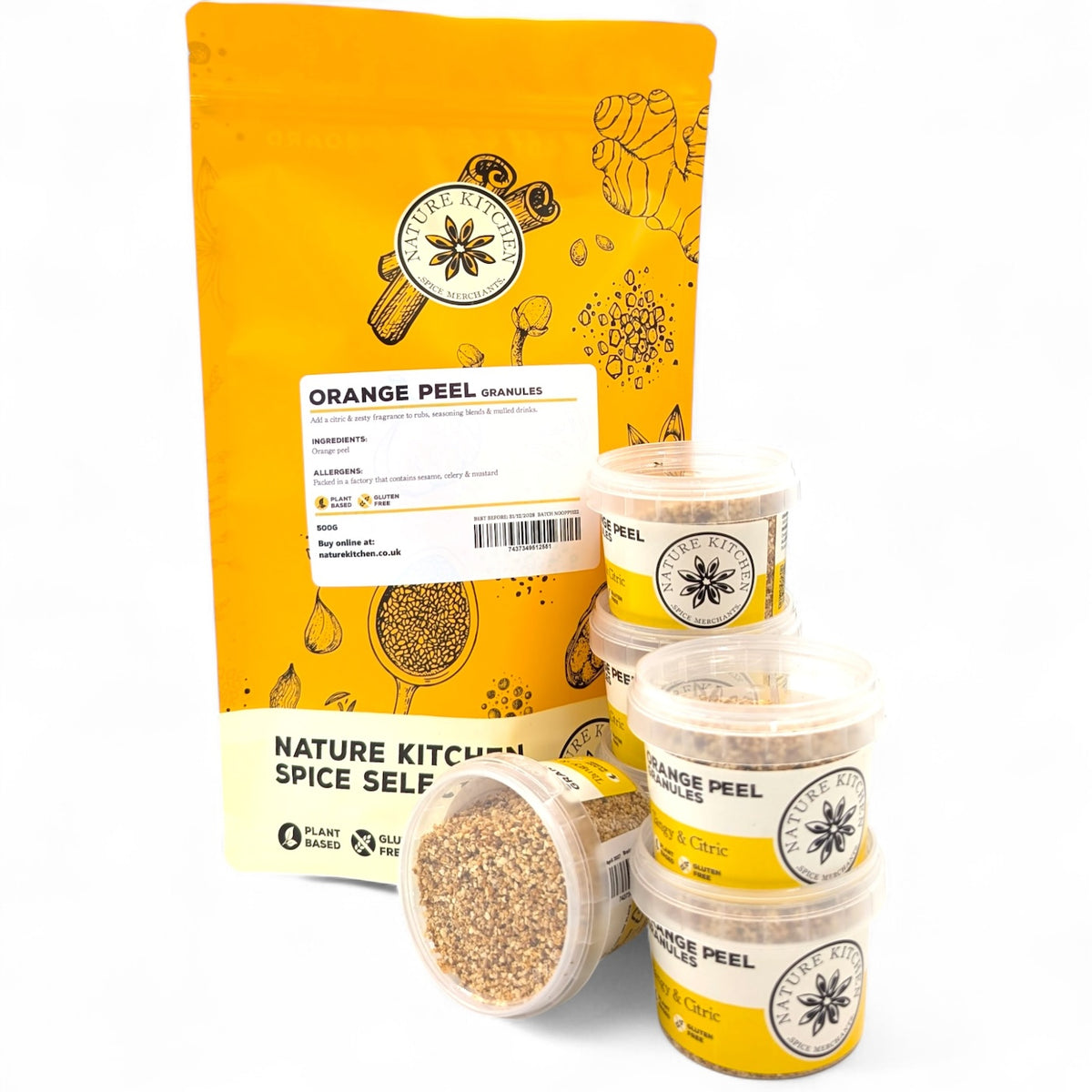 Orange Peel Granules