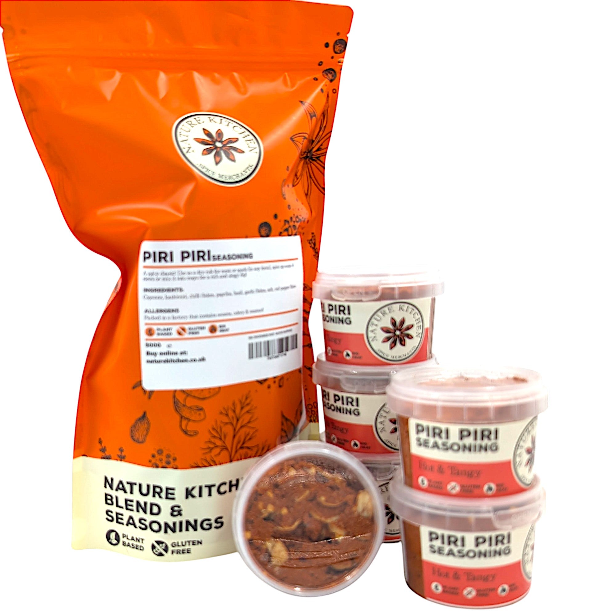Portuguese Piri Piri Hot Spicy Seasoning. Available in 50g to 5kg