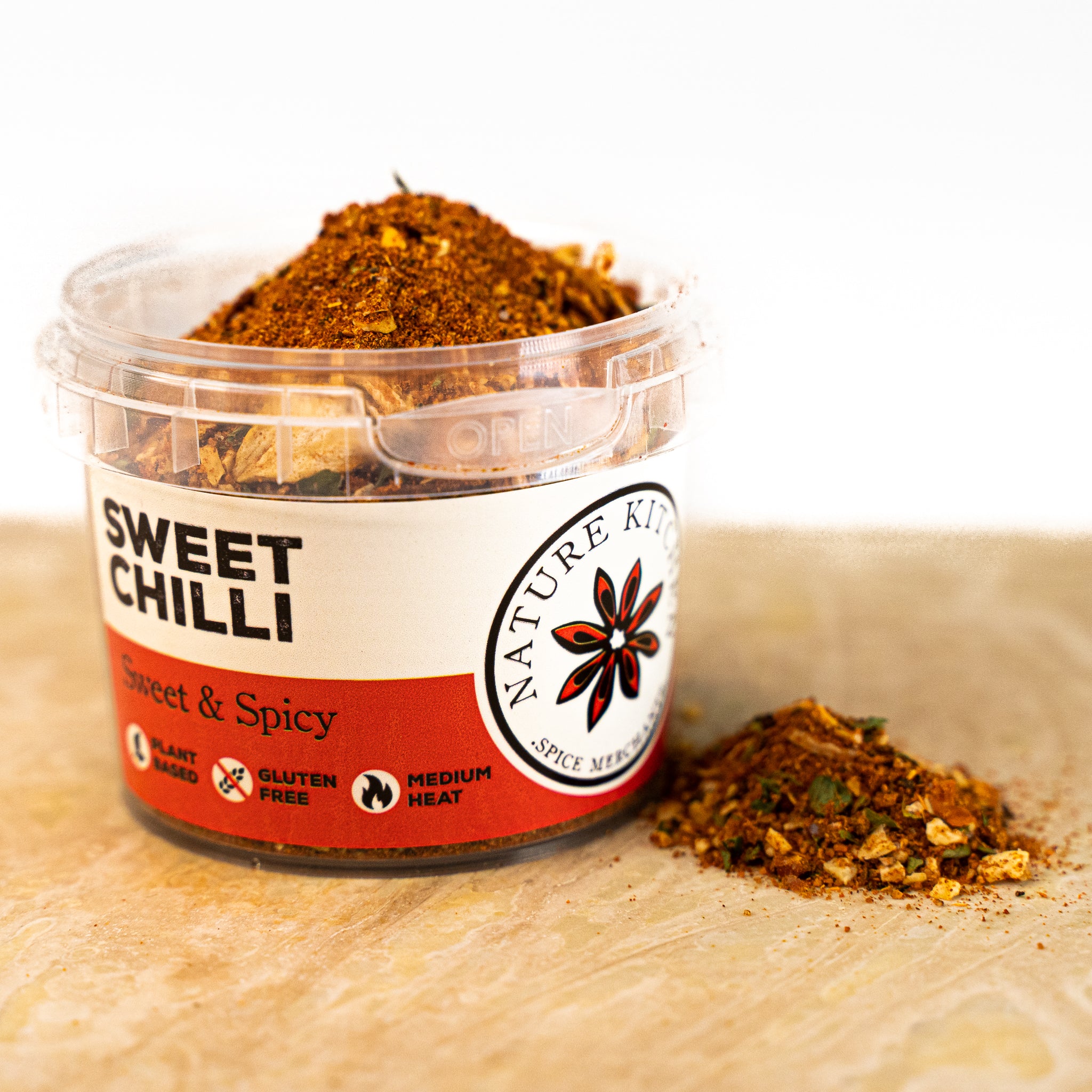 Bonfire Spice 1 x 50g Pot Spice Hot, Sweet Smokiness