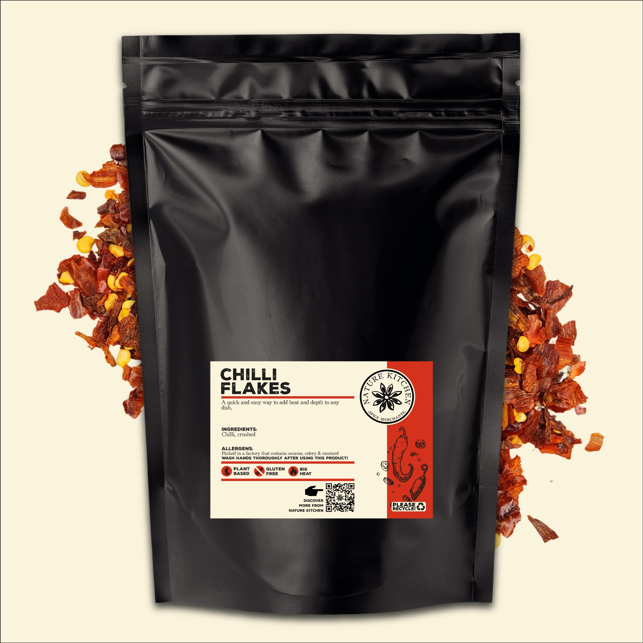 Chilli Flakes 350g add heat and colour to a dish