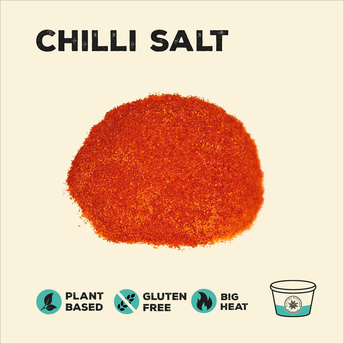 Chilli Salt 1 x 100g Pot Chilli Salt A 50-50 mix