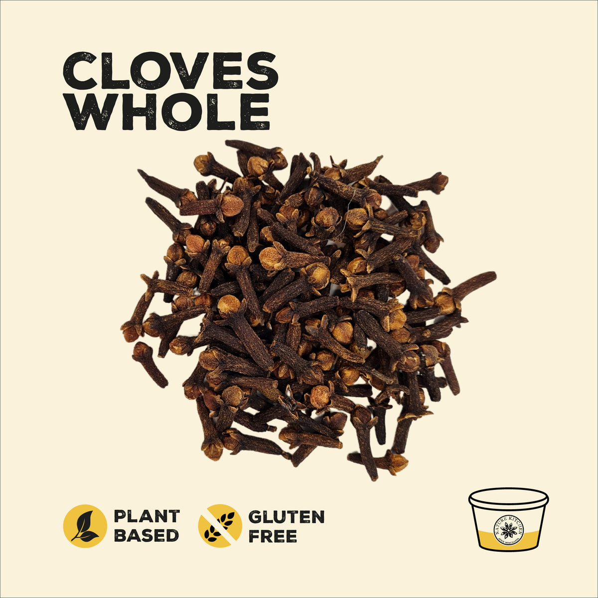 Cloves Whole 1 x 40g pot Cloves can easily overpower a dish