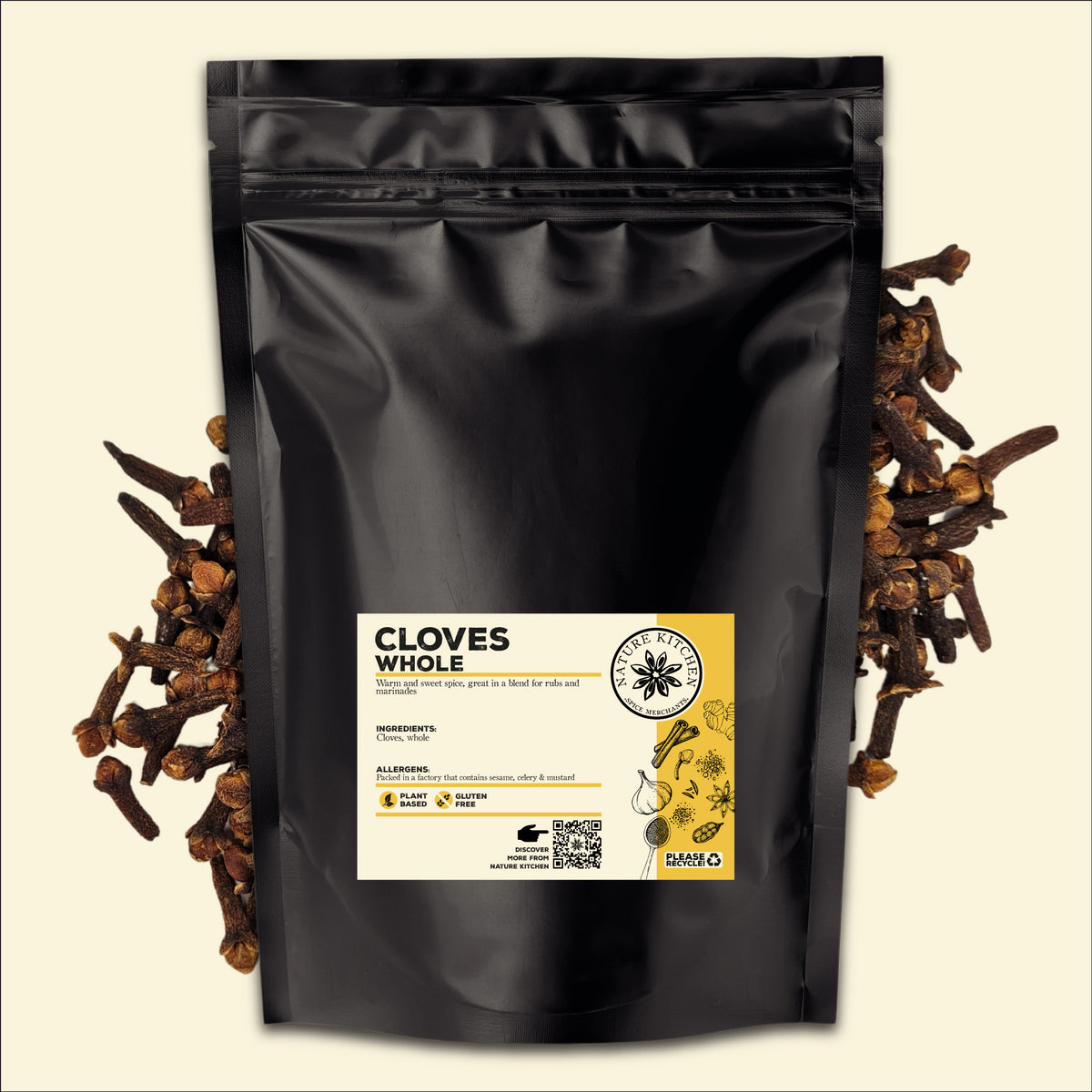 Cloves Whole 400g Cloves can easily overpower a dish