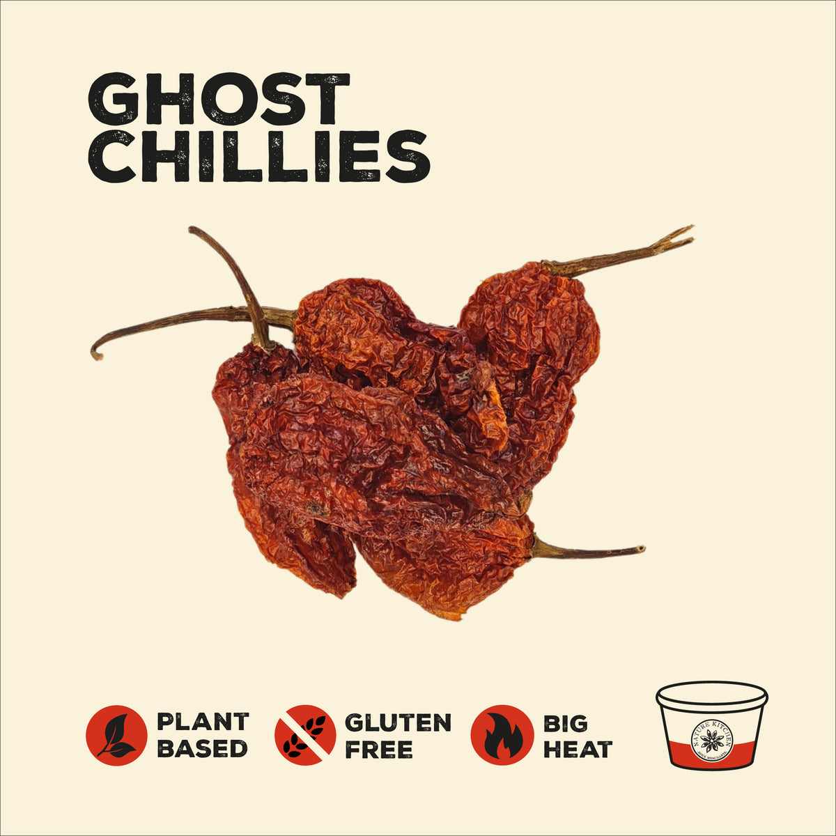 Chilli Ghost - Bhut Jolokia 1 x 10g pot