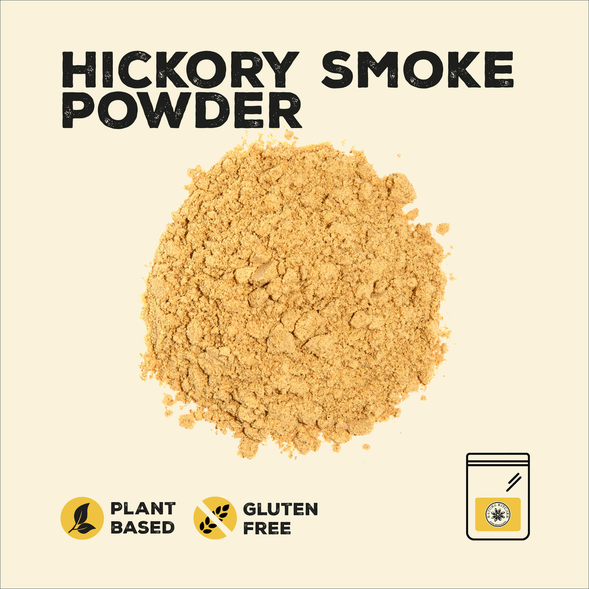 Hickory Smoke Powder, Gluten-Free 500g