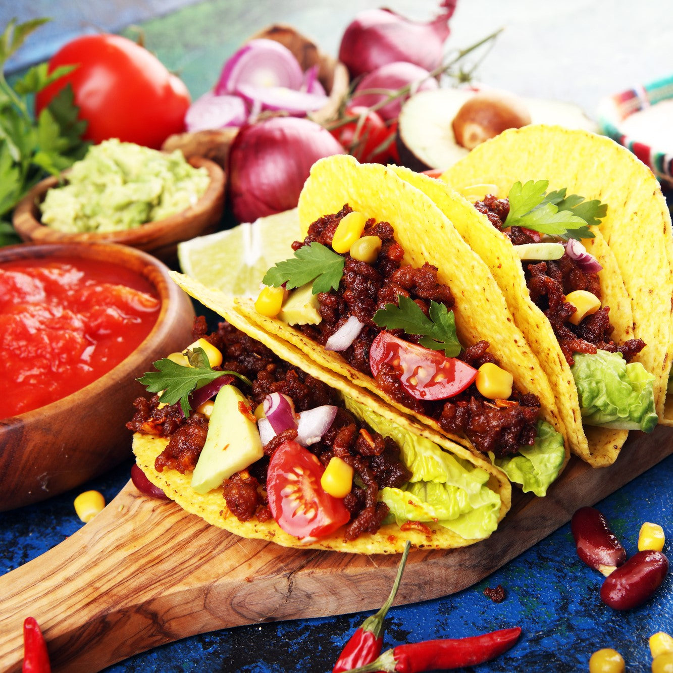 Mexican Seasoning Gift Box 9 Spice Pots & Recipe Cards