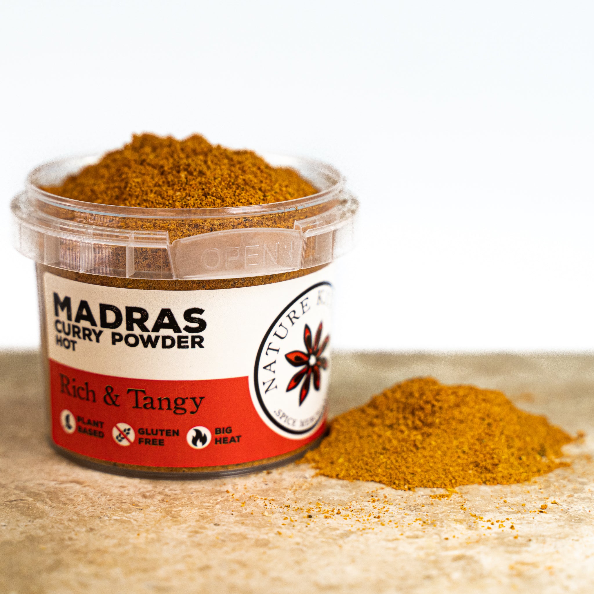 Madras Curry Powder Hot 1 x 50g Pot