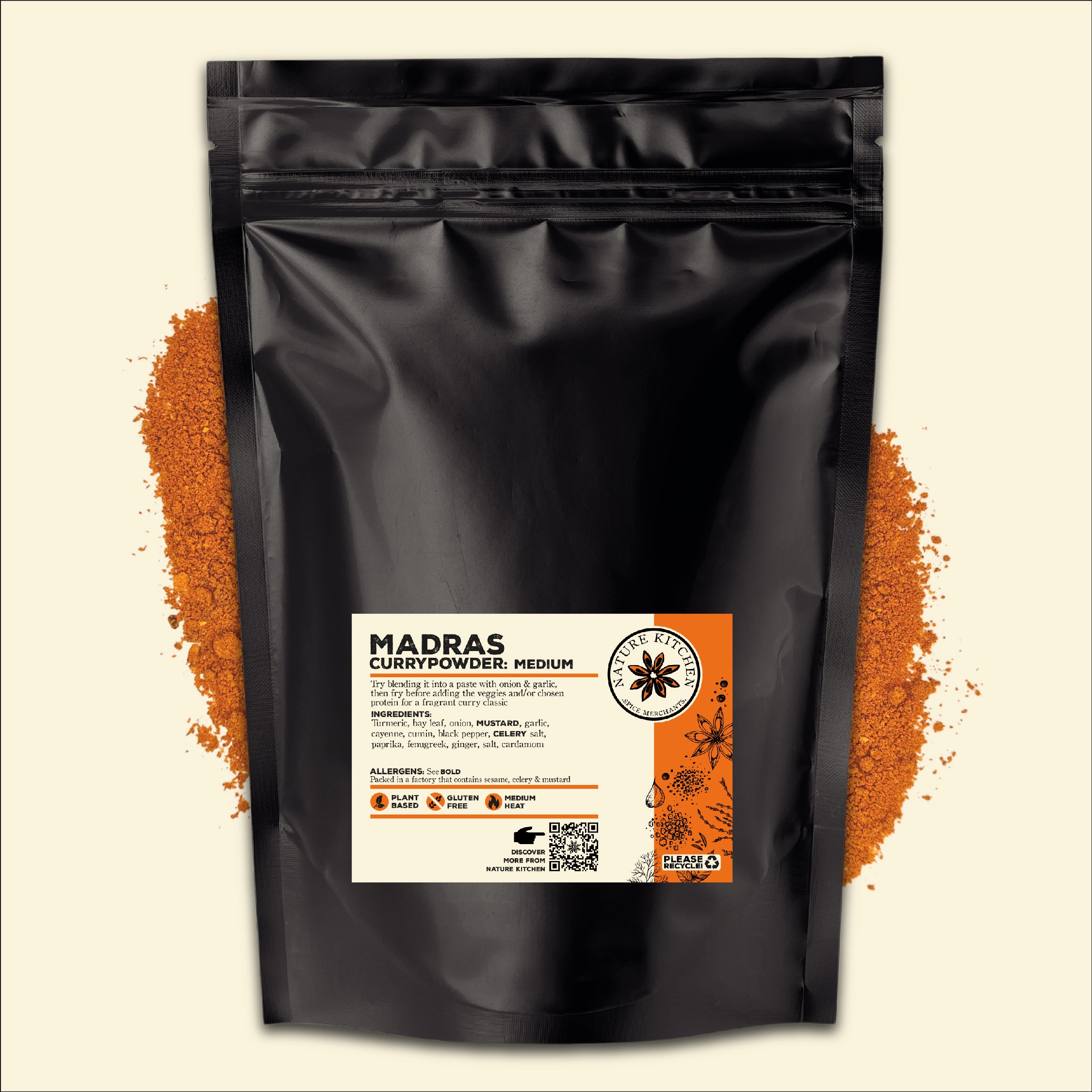 Madras Curry Powder Medium Heat 500g