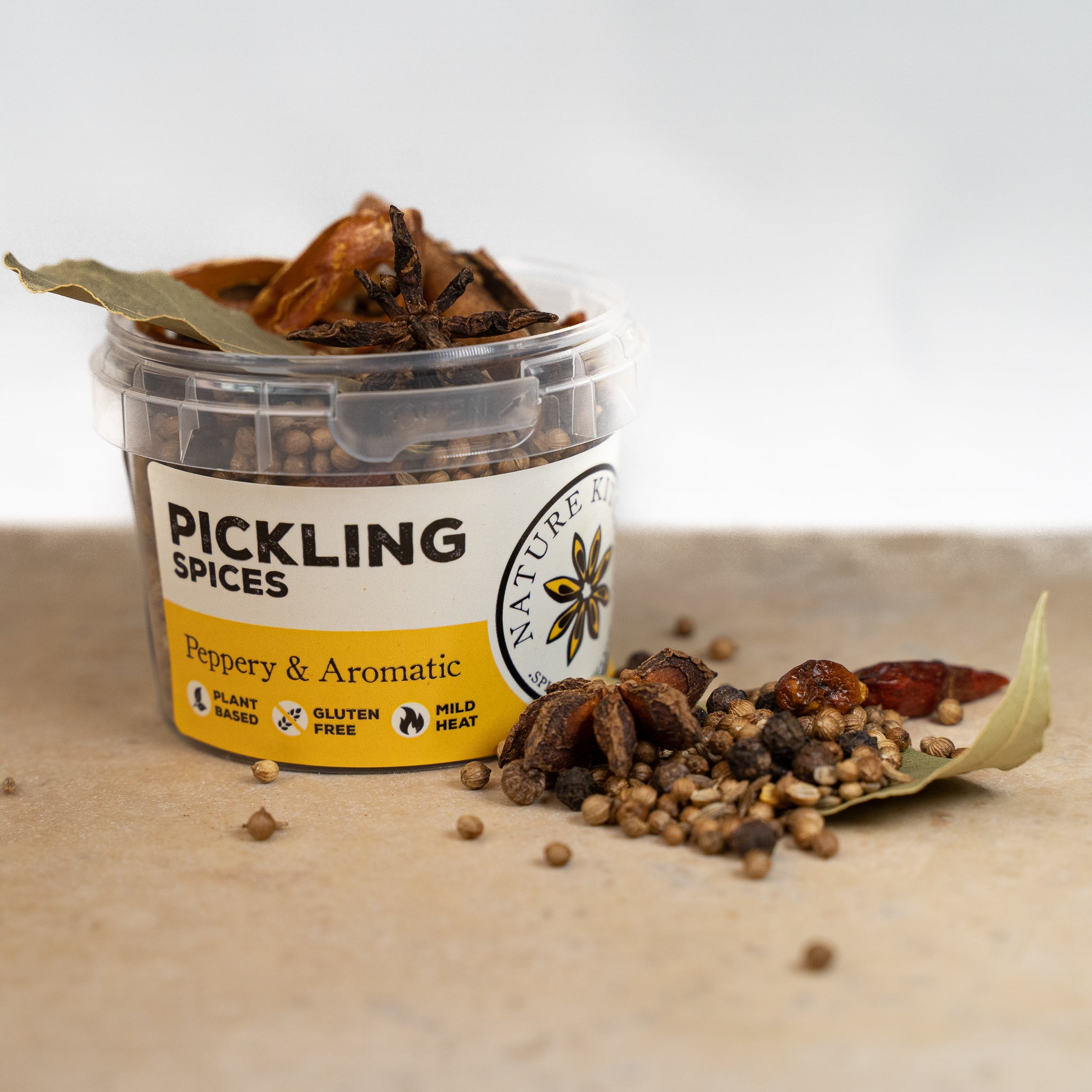 Whole Pickling Spices. Available in 100g to 5kg