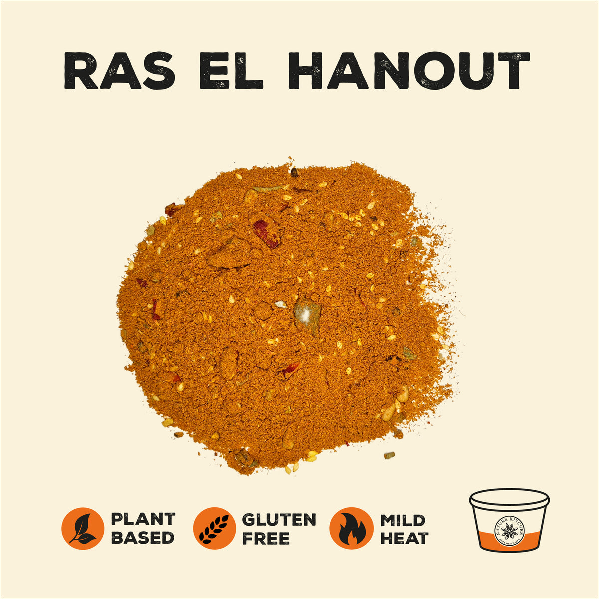 Ras el hanout Moroccan Spice Blend 1 x 50g Pot