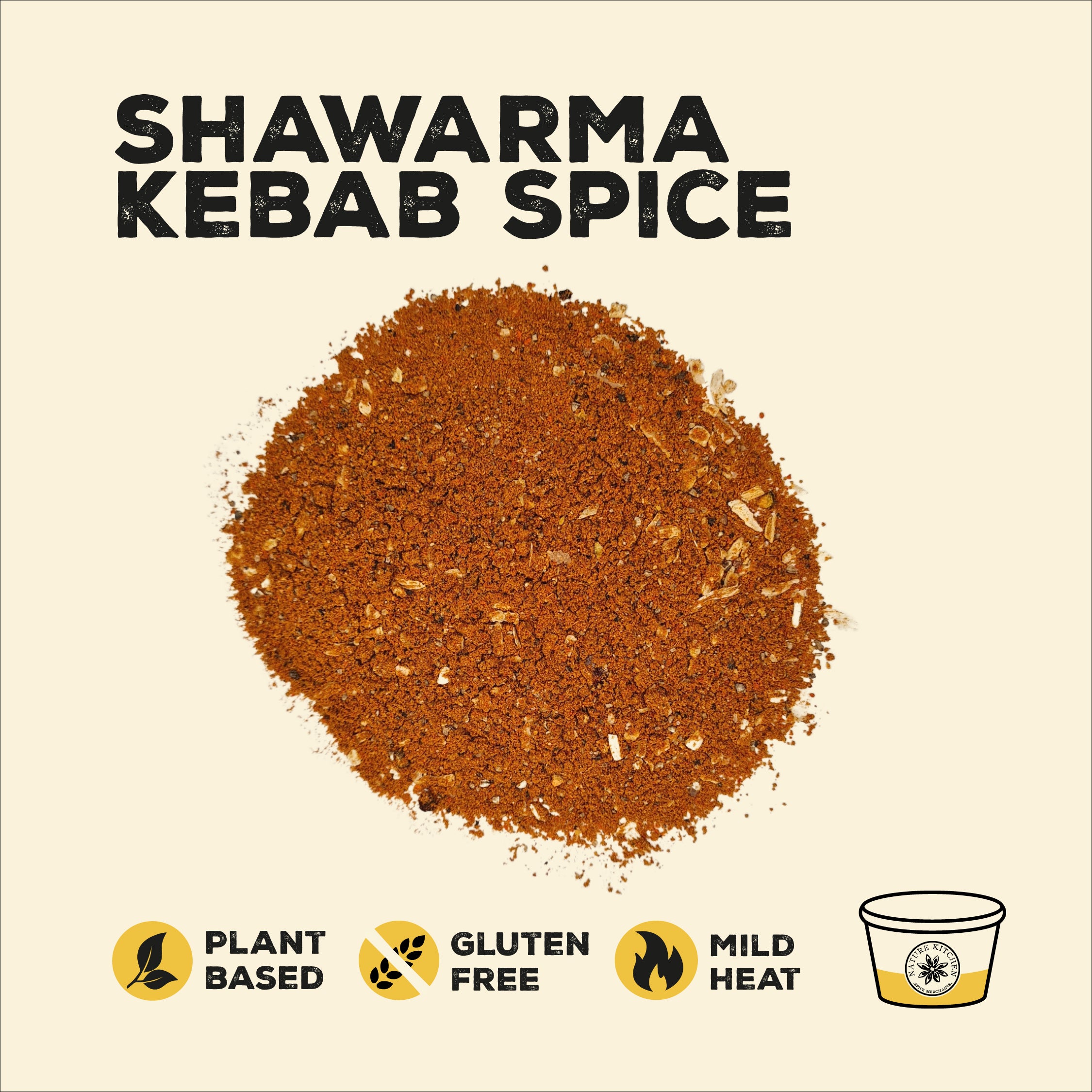 Shawarma Turkish Kebab Spice 1 x 50g Pot