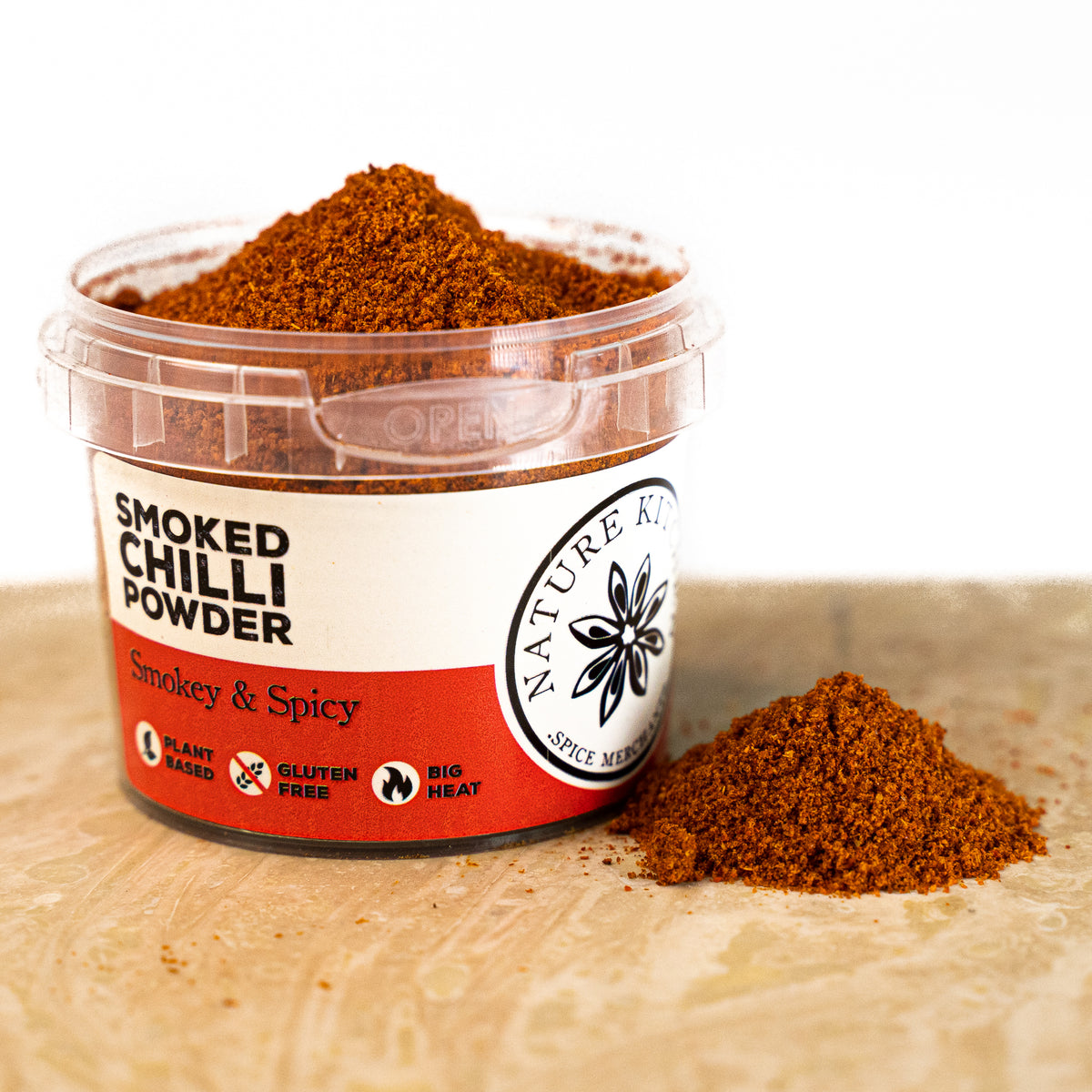 Chilli Powder Smoked 50g Pot it is use as part of a marinade