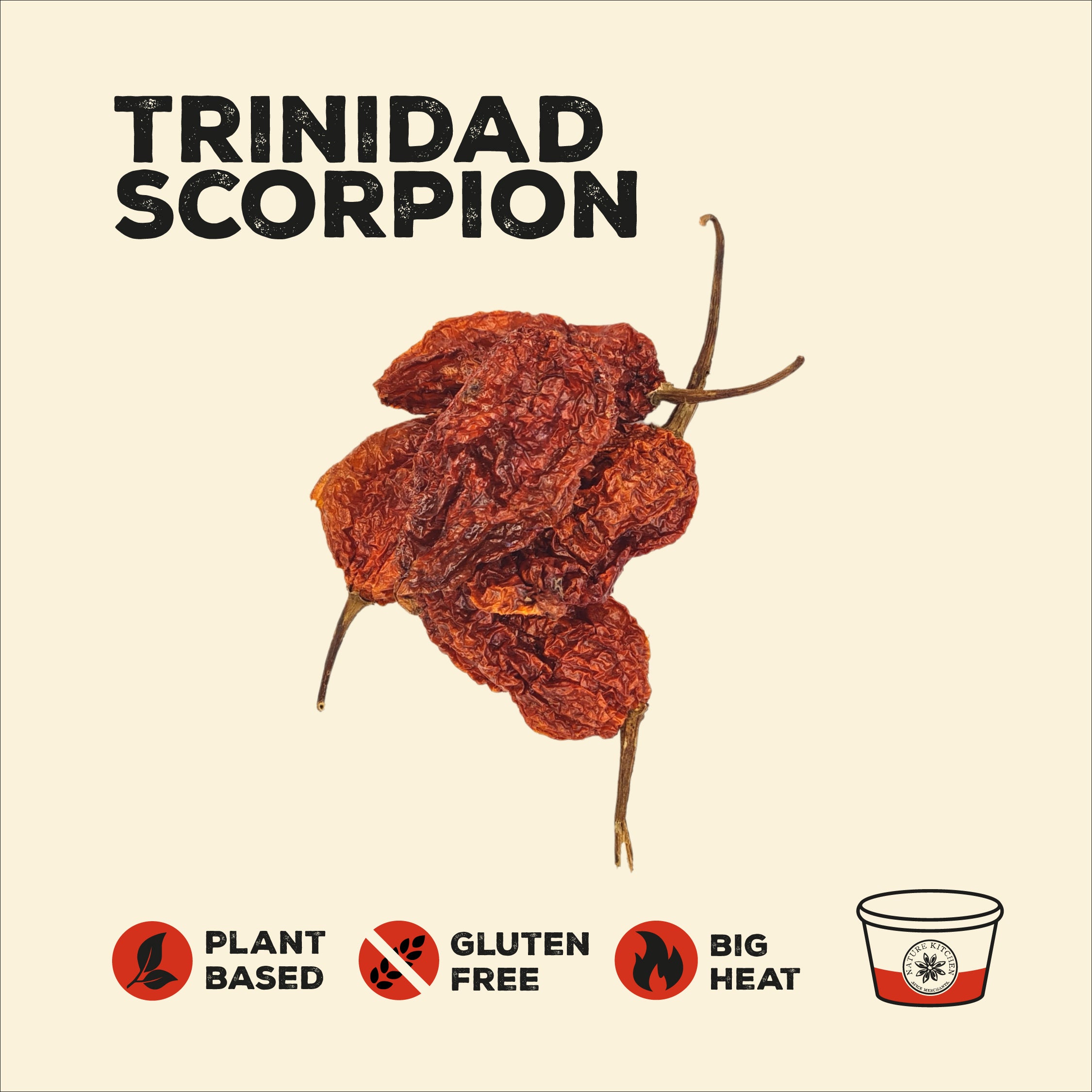 Chilli Trinidad Scorpion 6 x 10g Pots