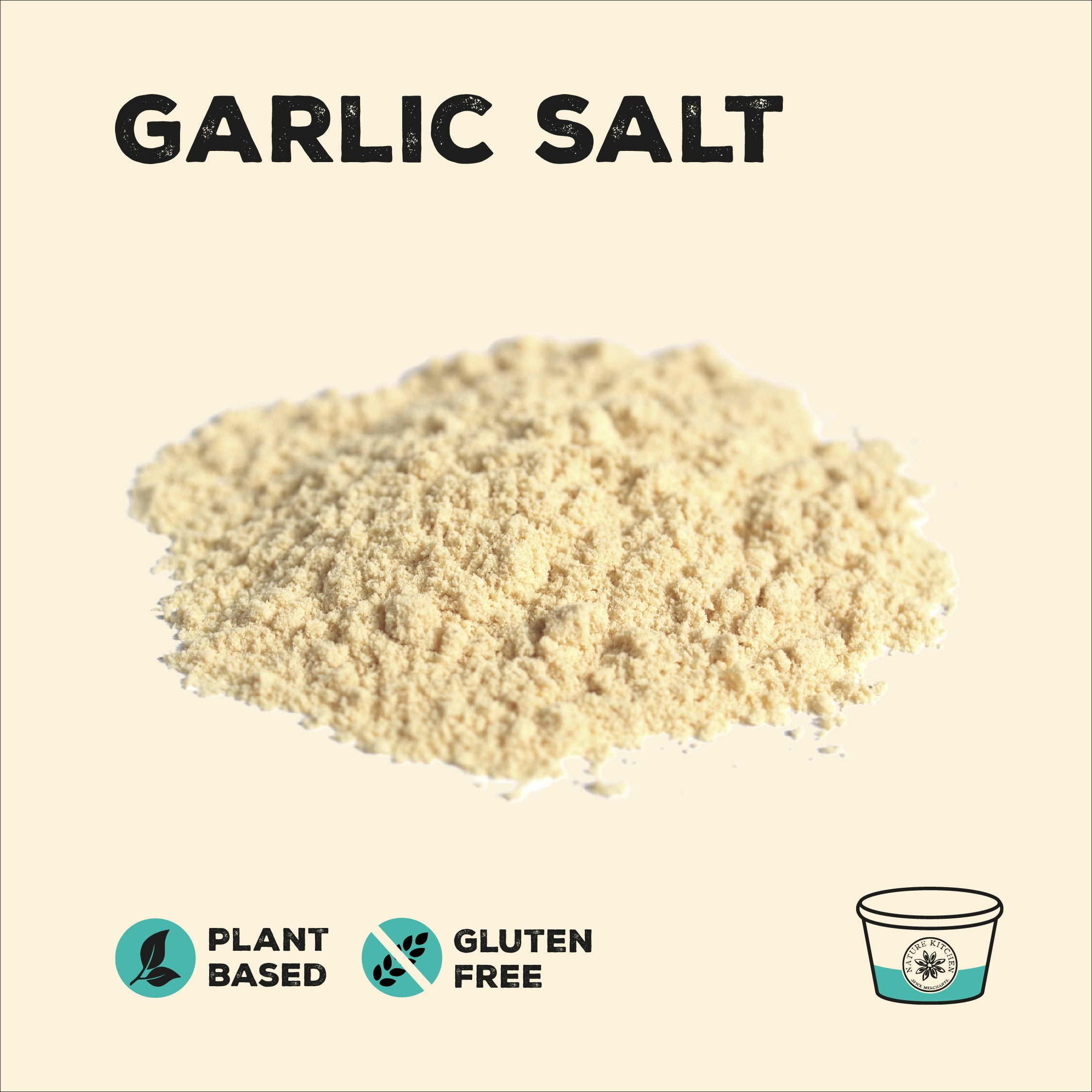 Garlic Salt 1 x 100g Pot