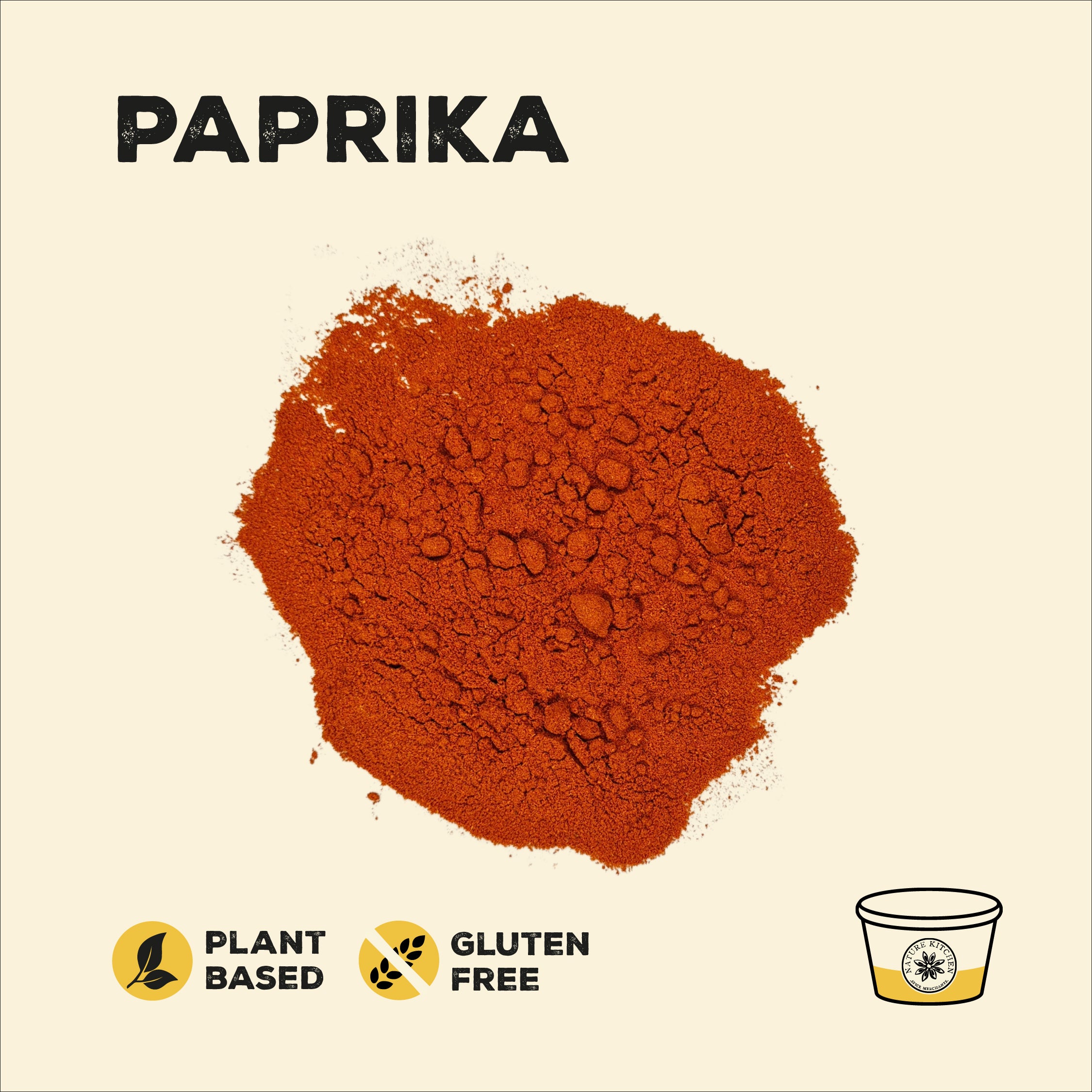 Paprika 6 x 50g Pots