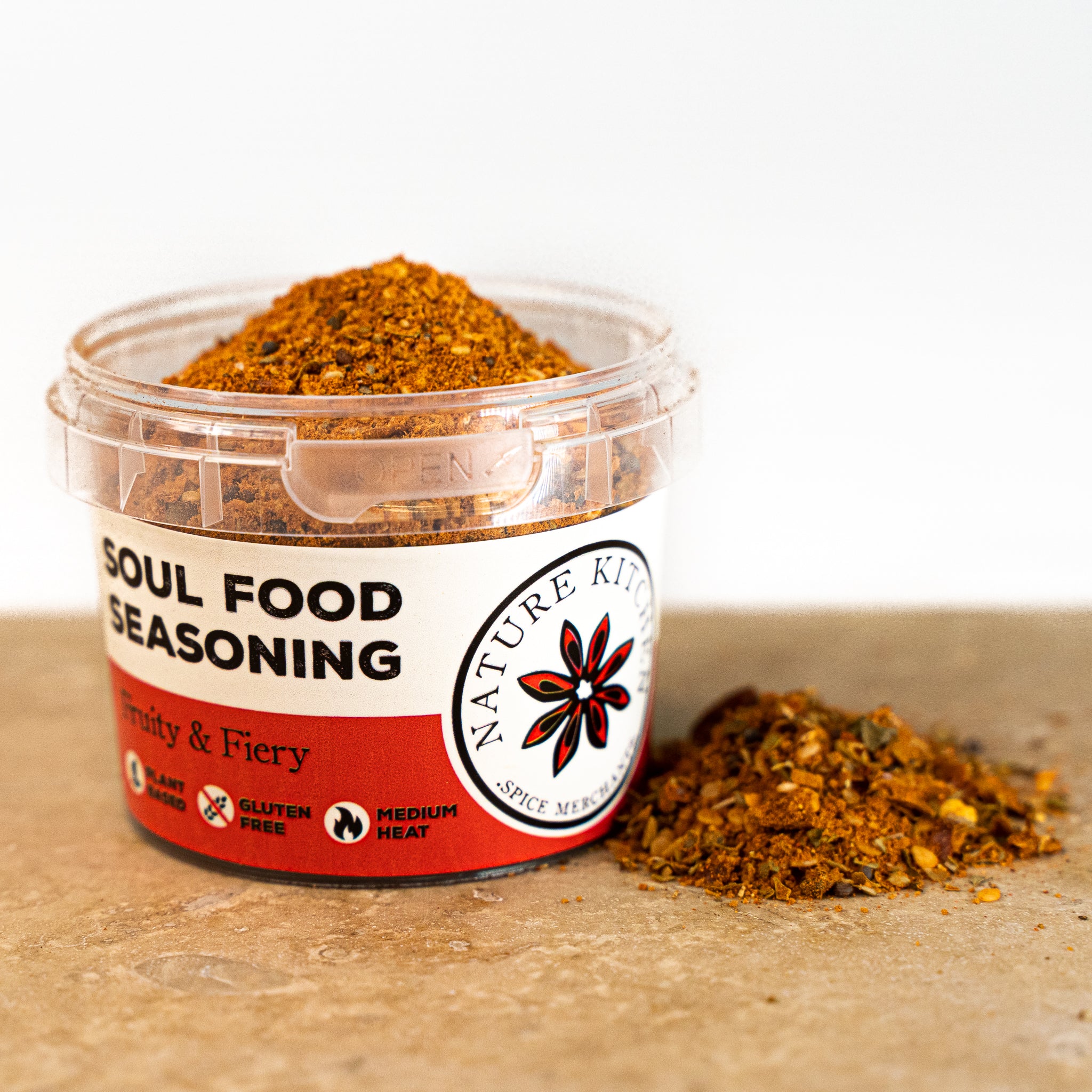 Soul Food Seasoning. Available in 50g to 5kg